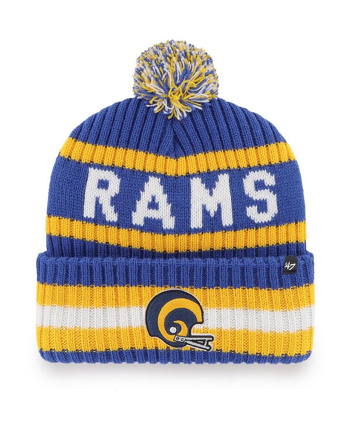 '47 Brand Men's '47 Royal Los Angeles Rams Legacy Bering Cuffed Knit ...