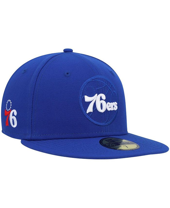 New Era Men's Royal Philadelphia 76ers Elements Tonal 59FIFTY Fitted ...