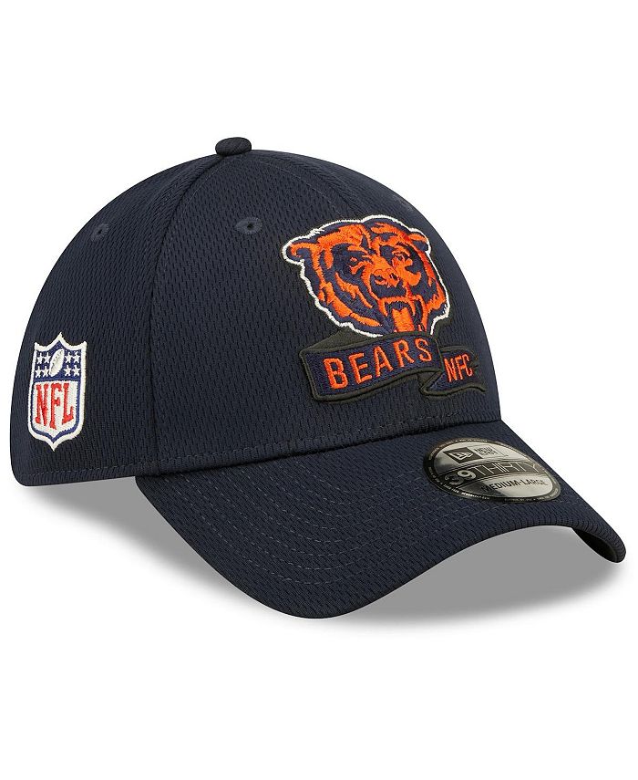 New Era Men's Navy Chicago Bears 2022 Sideline 39THIRTY Coaches Flex ...