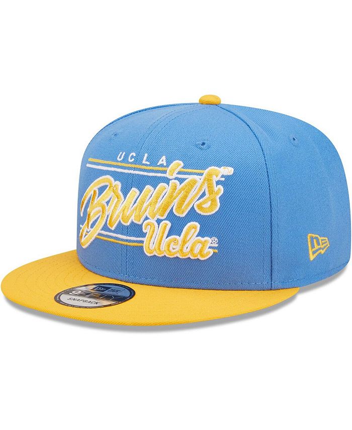 New Era Men's Blue UCLA Bruins Team Script 9FIFTY Snapback Hat - Macy's