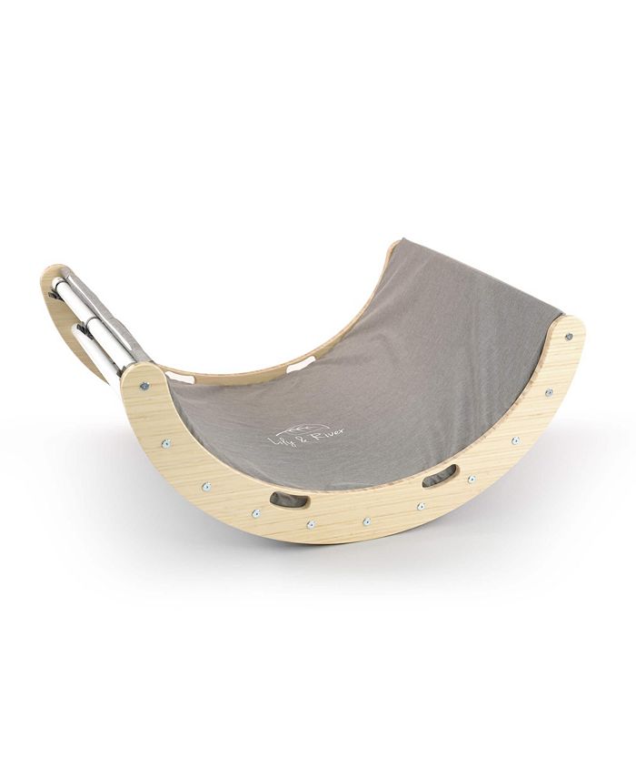 Lily and River Bamboo Little Rocker Pikler Arch In White - Macy's