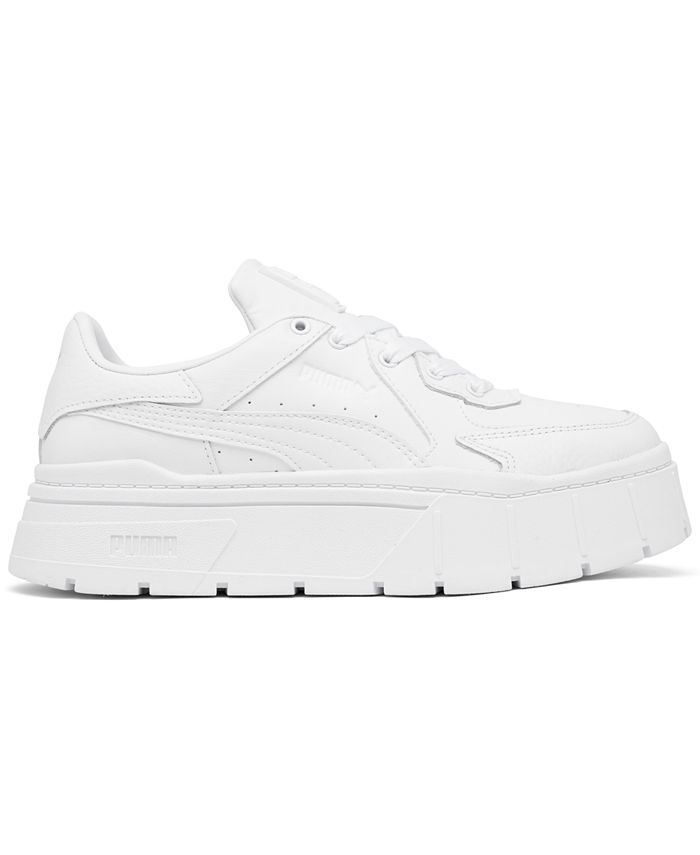 Puma Women's Mayze Stacked Edgy Platform Casual Sneakers from Finish ...