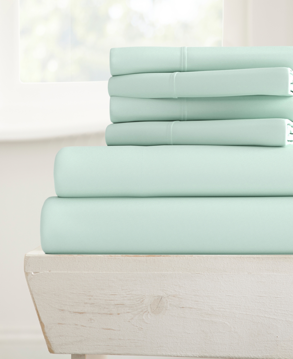 Click here for ienjoy Home Solids in Style 6-Pc. Sheet Set  Queen... prices