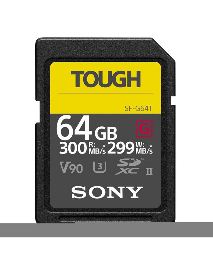 Sony 64Gb Uhs-Ii Tough G-Series Sd Card 2-Pack Bundle With Case And ...