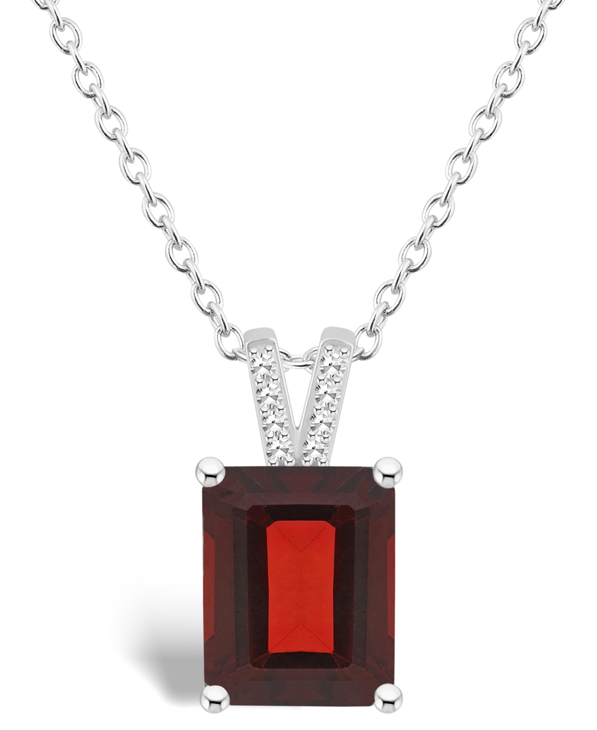 Click here for Macys Womens Garnet (4 ct.t.w.) and Diamond Accent... prices