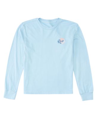 Roxy Big Girls Lay Z Vintage-Like Long Sleeves T-shirt - Macy's