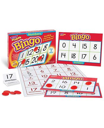 Trend Enterprises Numbers Bingo Number Recognition Skill Game - Macy's