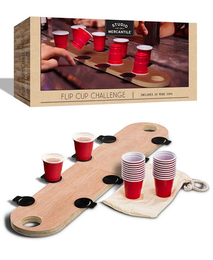 Studio Mercantile CLOSEOUT! Portable Mini Flip Cup Challenge with Built ...