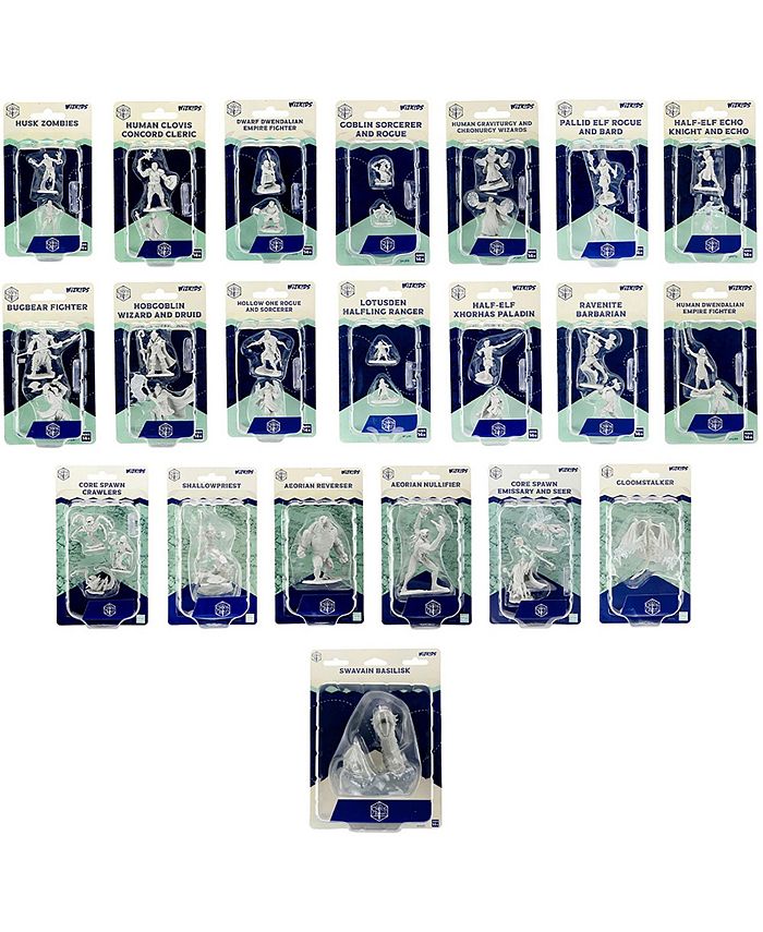 WizKids Games Critical Role Unpainted Miniatures Wave 1 QuickPick 21 ...