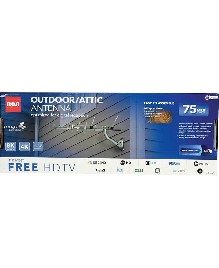 RCA Outdoor/Attic HDTV Antenna - Macy's