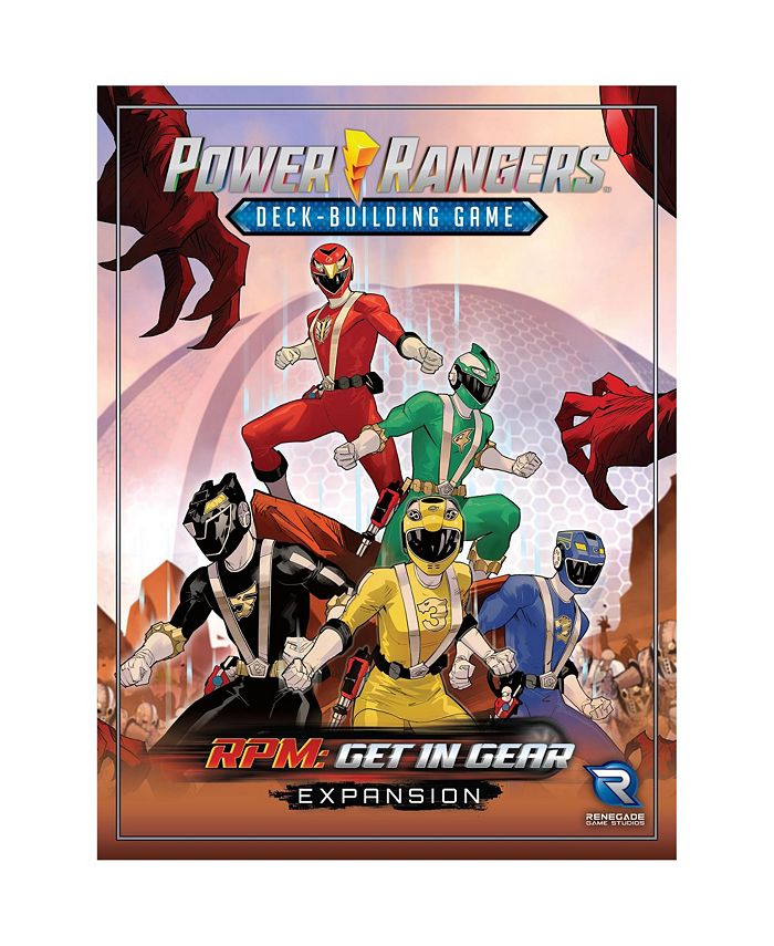 Renegade Game Studios Power Rangers DeckBuilding Game RPM Get in Gear ...