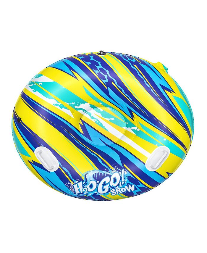 H2OGO Snow Arctic Volt 36" Inflatable Snow Tube Winter Sports - Macy's
