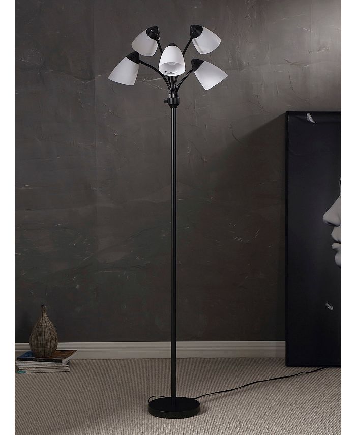 Brightech Medusa LED Multi-Head Standing Floor Lamp with 10 ...