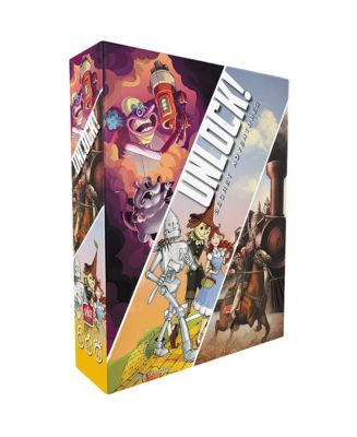Asmodee Editions UNLOCK Secret Adventures Three Frantic Escape Room ...