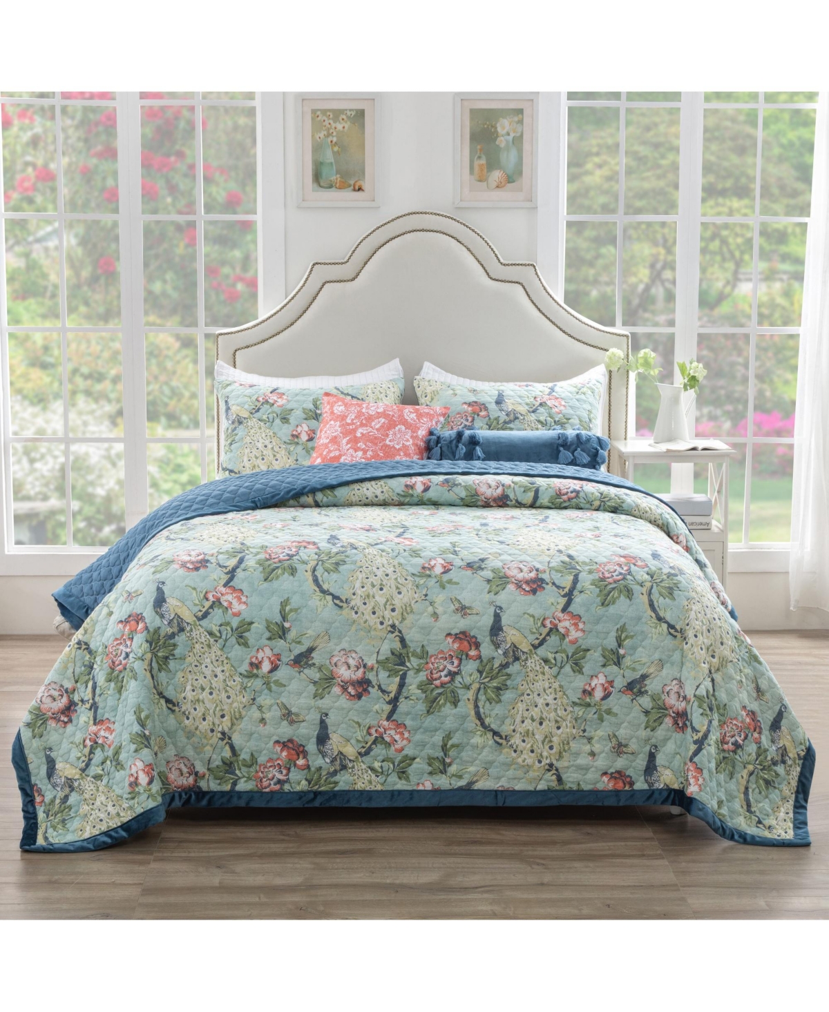 Click here for Greenland Home Fashions Pavona 2-Pc. Quilt Set  Tw... prices