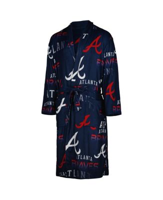 Men's Concepts Sport Navy Atlanta Braves Windfall Microfleece Allover ...