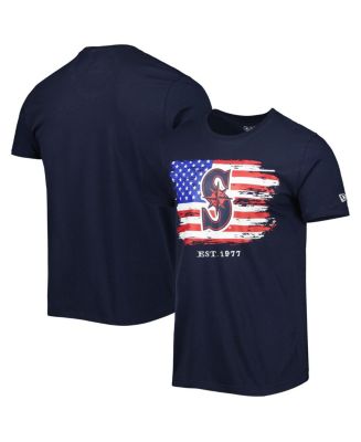 Men's New Era Navy Seattle Mariners 4th of July Jersey T-shirt - Macy's