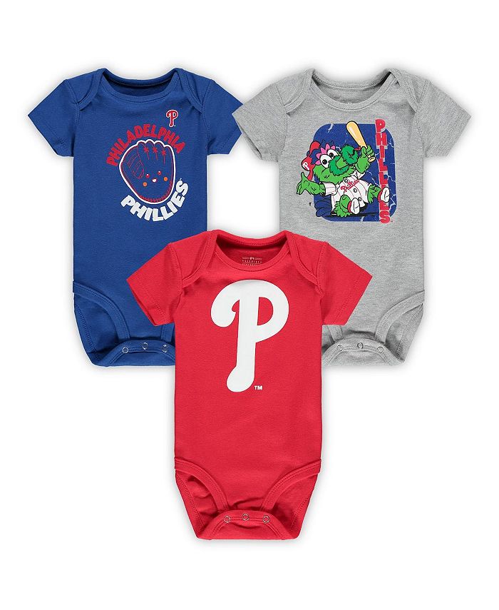 Outerstuff Infant Boys and Girls Red, Royal, Heathered Gray ...