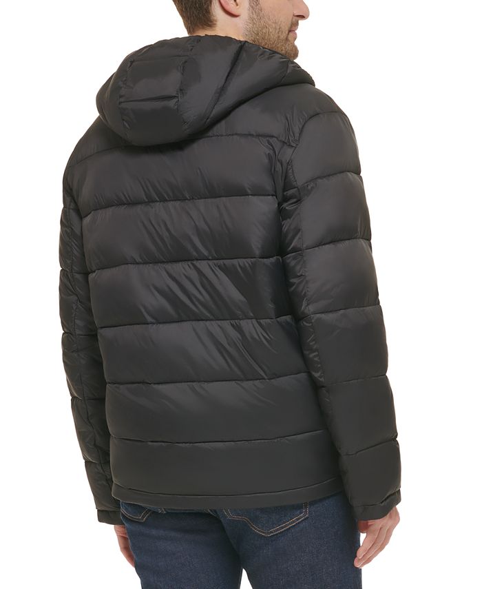 Cole Haan Men's Lightweight Hooded Puffer Jacket - Macy's