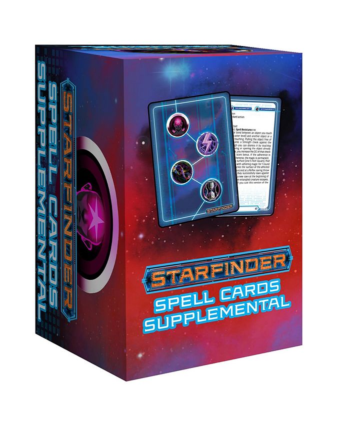 PAIZO Starfinder Spell Cards Supplemental Expansion Spell Cards for ...