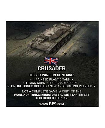 Gale Force Nine World of Tanks British Crusader Expansion Miniatures ...