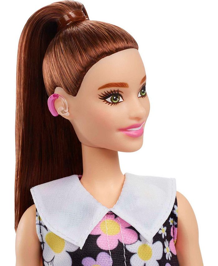 Barbie Fashionistas Doll with Shift Dress and Hearing Aids - Macy's