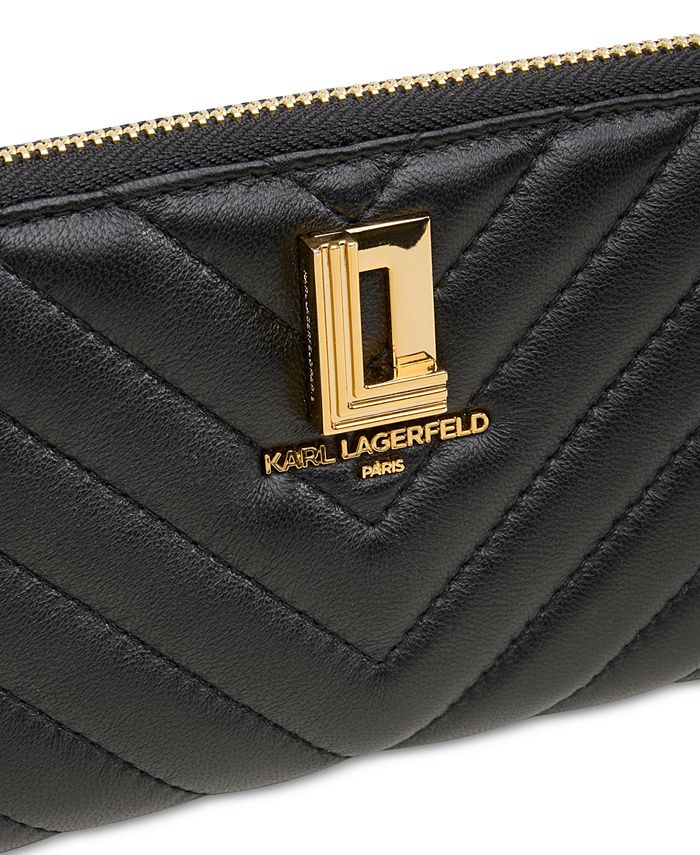 Karl Lagerfeld Paris Quilted Continental Wallet & Reviews - Handbags ...
