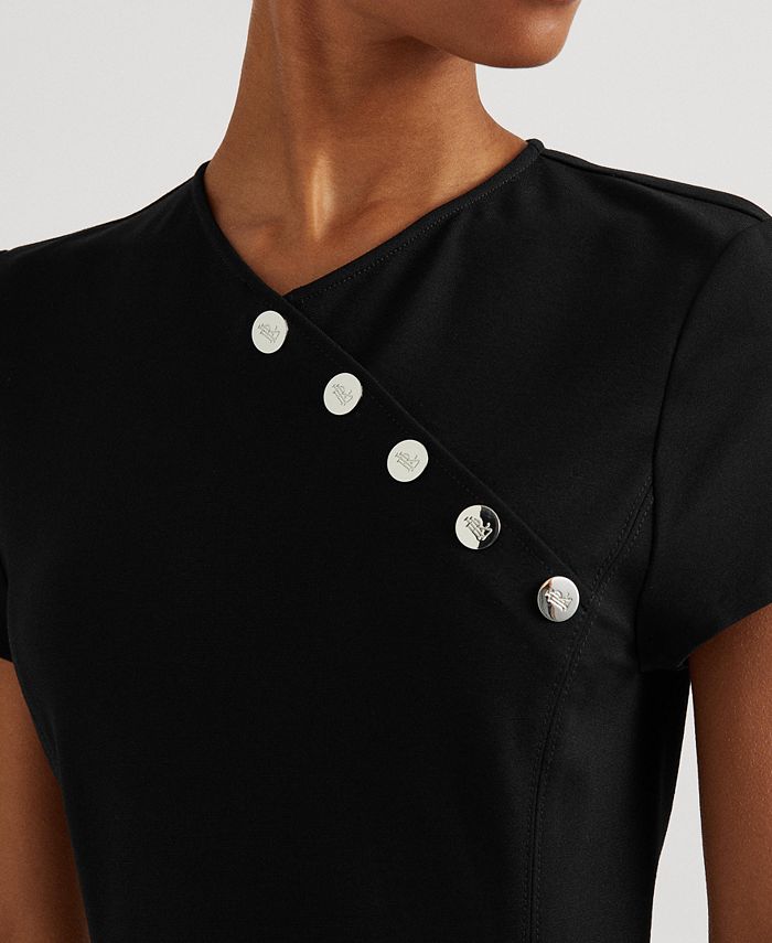 Lauren Ralph Lauren Women's Ponte Short-Sleeve Dress - Macy's