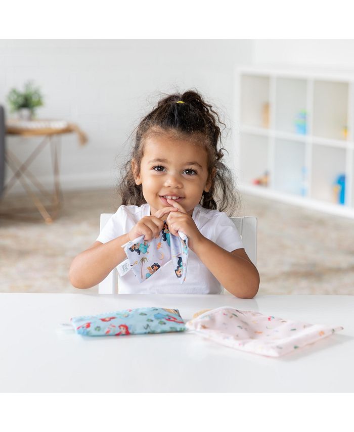 Bumkins Baby Girls Disney Princess Snack Bag, Pack of 3 - Macy's