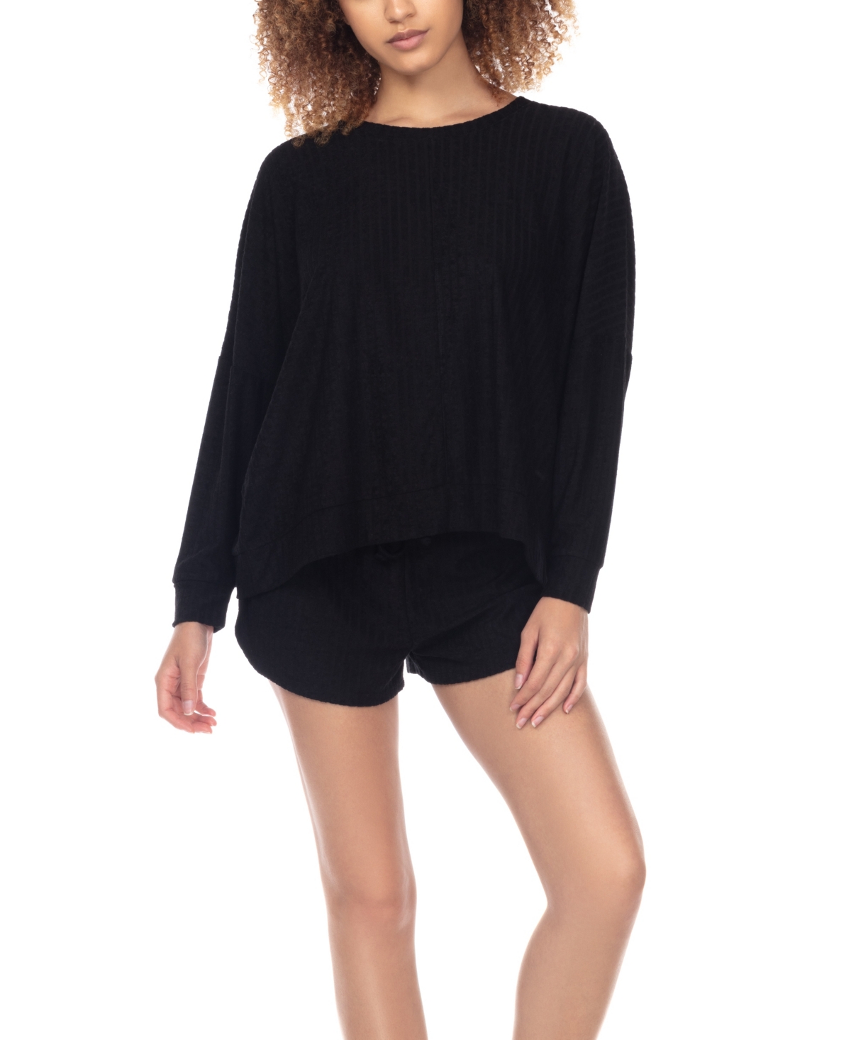 Click here for Honeydew Womens Night Owl Rib Terry Cloth Lounge S... prices