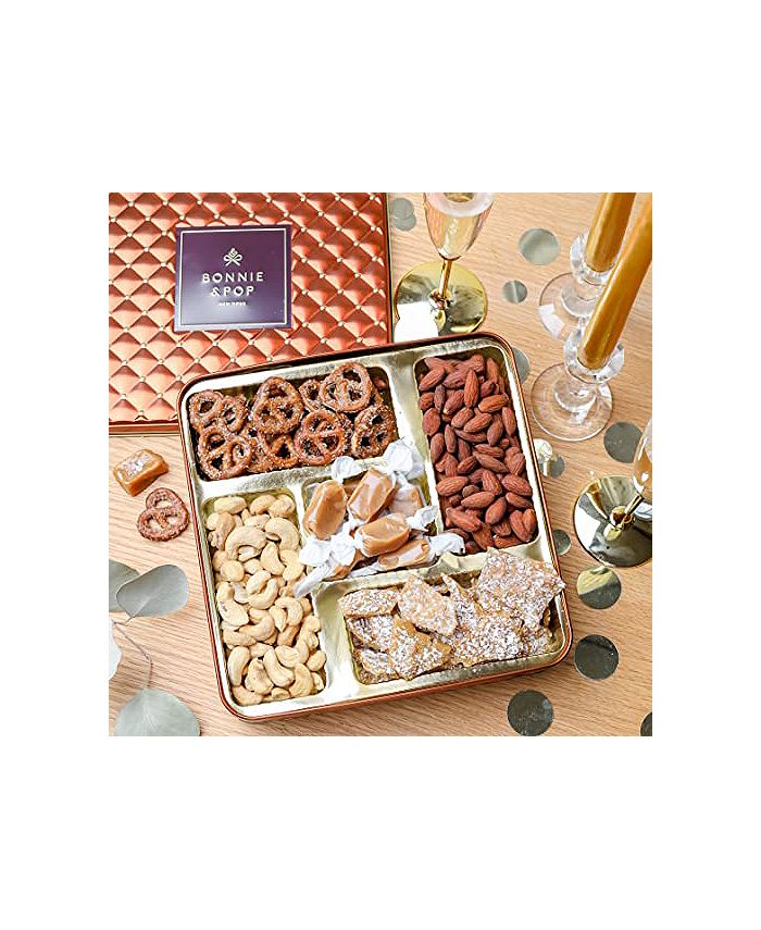 Bonnie & Pop Bonnie and Pop Chocolate and Nuts Gourmet Gift Basket - Macy's