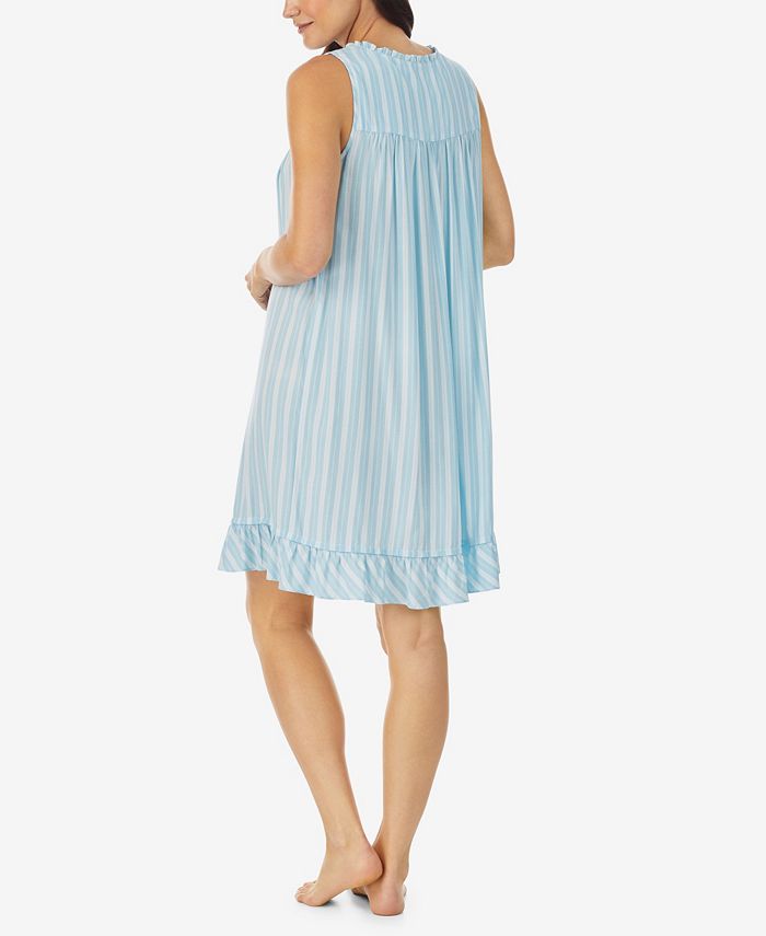 Eileen West Women's Sleeveless Chemise with Ruffle - Macy's