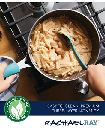 Rachael Ray Cook + Create Aluminum Nonstick Saucier Pan, 3 Quart - Macy's