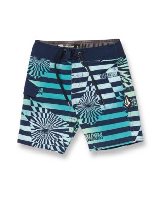 Volcom Toddler Boys Mod Stone Stripe Swimsuit - Macy's