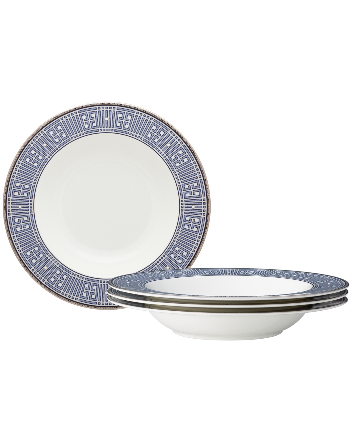 Click here for Noritake Infinity Blue 4 Piece Soup Bowl Set 12 oz... prices