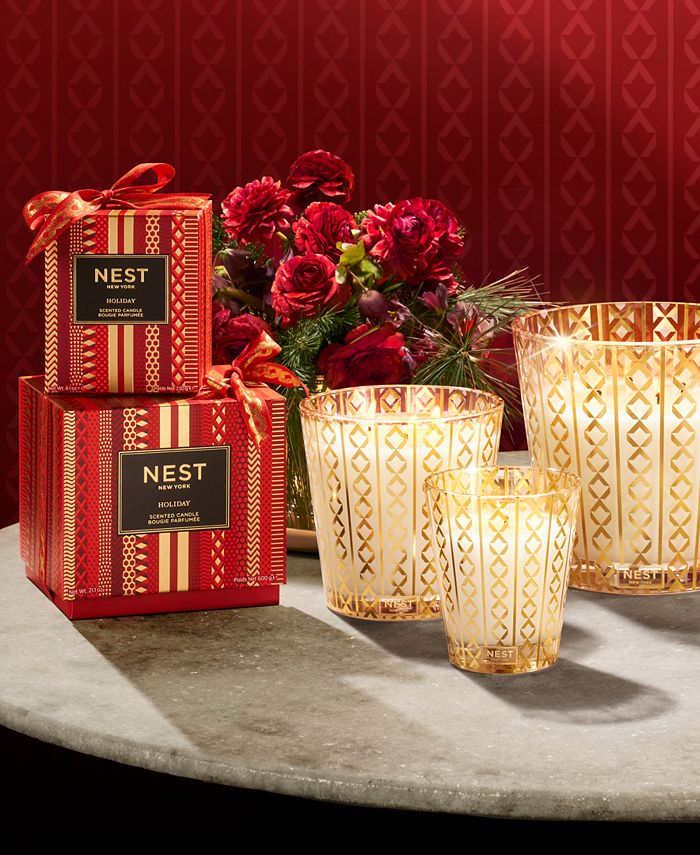 NEST New York Holiday 3-Wick Candle, 21.1 oz. - Macy's