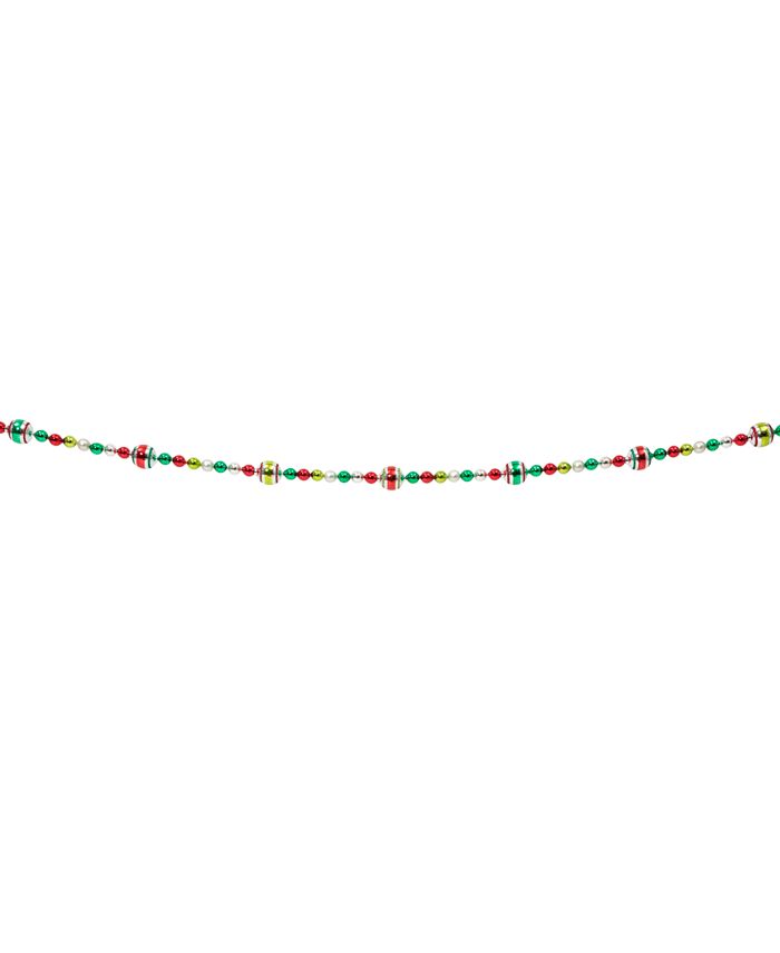 Christopher Radko Shiny Brite Holiday Splendor Glass Ball Red Green ...