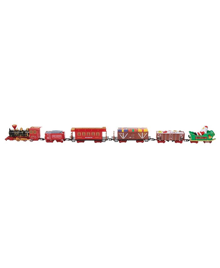Northlight Battery Operated Lighted and Animated Christmas Train With ...