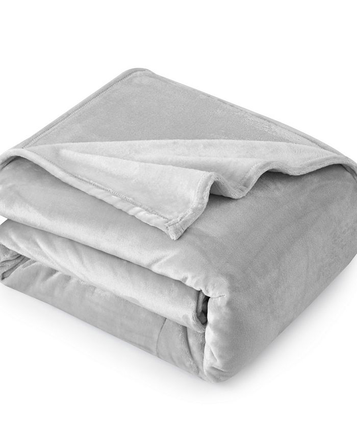 Serta So Huge Oversized Fleece Blanket, 10'X 10' - Macy's