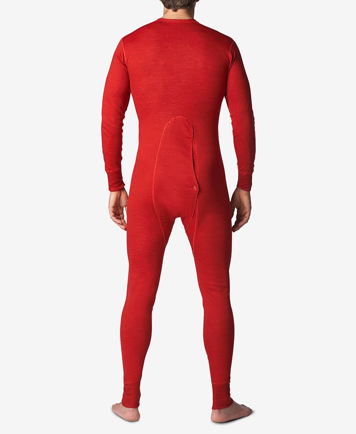 Stanfield's Men's 2 Layer Merino Wool Blend Onesie - Macy's