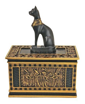 Design Toscano Royal Bastet Egyptian Box - Macy's