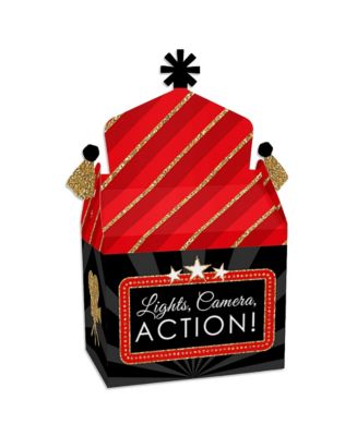 Big Dot of Happiness Red Carpet Hollywood - Treat Box Party Favors ...