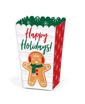 Big Dot of Happiness Gingerbread Christmas - Holiday Party Favor ...
