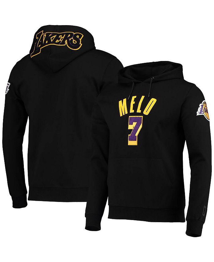 Pro Standard Men's Carmelo Anthony Black Los Angeles Lakers Team Player ...