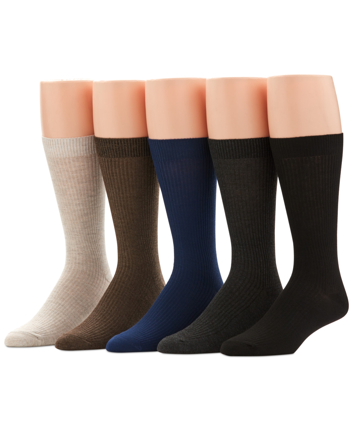 Click here for Perry Ellis Portfolio Mens 5-Pk. Ribbed Crew Socks... prices