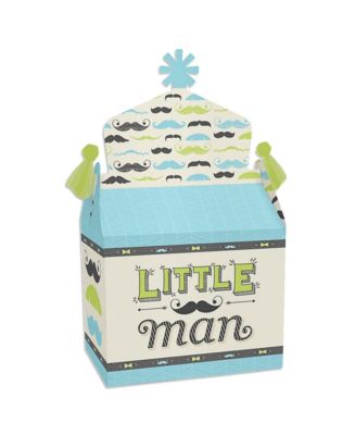 Big Dot of Happiness Dashing Little Man Mustache Party - Treat Box ...