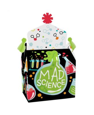 Big Dot of Happiness Scientist Lab - Treat Box Party Favors - Mad ...