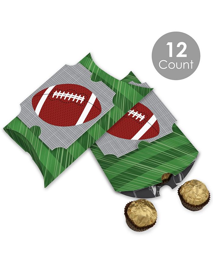 Big Dot of Happiness End Zone - Football - Favor Gift Boxes - Baby ...
