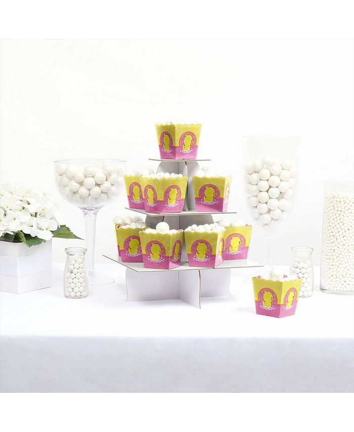 Big Dot of Happiness Pink Ducky Duck - Party Mini Favor Boxes - Girl ...