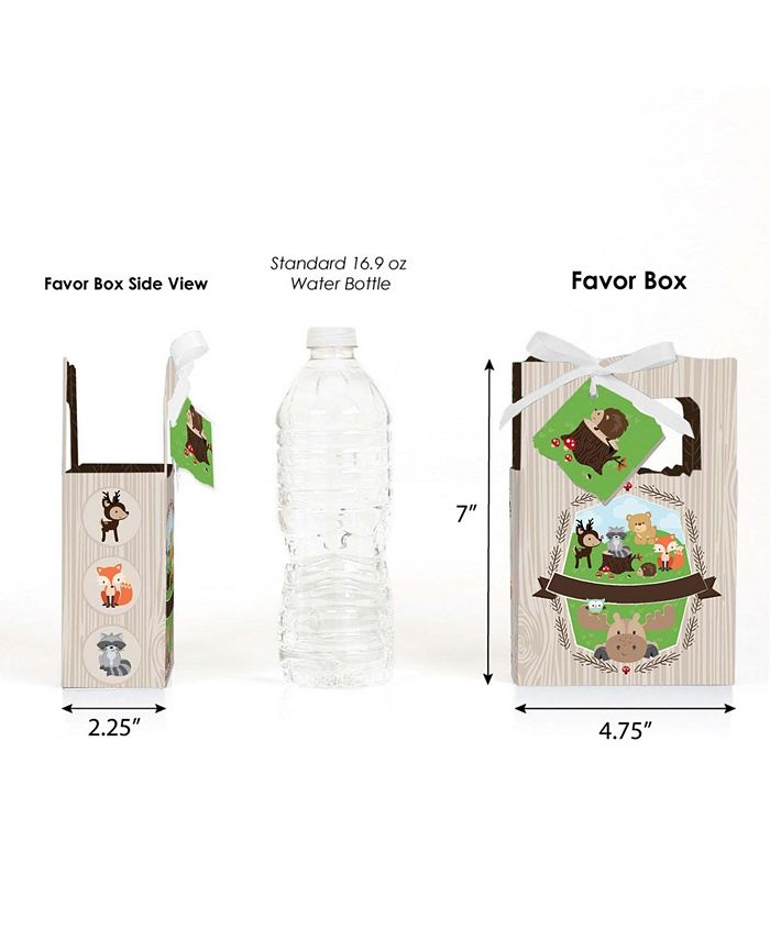 Big Dot of Happiness Woodland Creatures - Baby Shower or Birthday Party ...